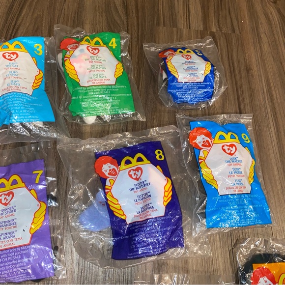 Ty | Toys | Vintage 200s Mcdonalds X Ty Beanie Babies Collection Only ...